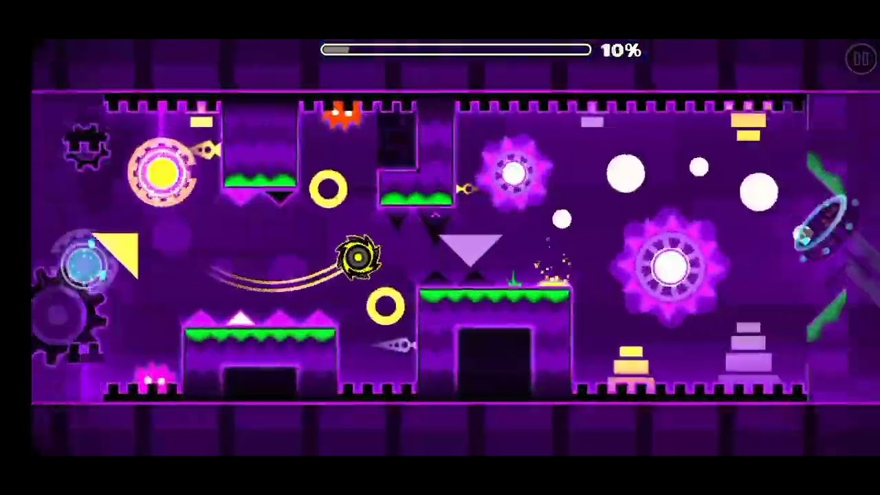 Geometry Dash Basic Decoration By Skrillero01 (Easy Demon) - YouTube
