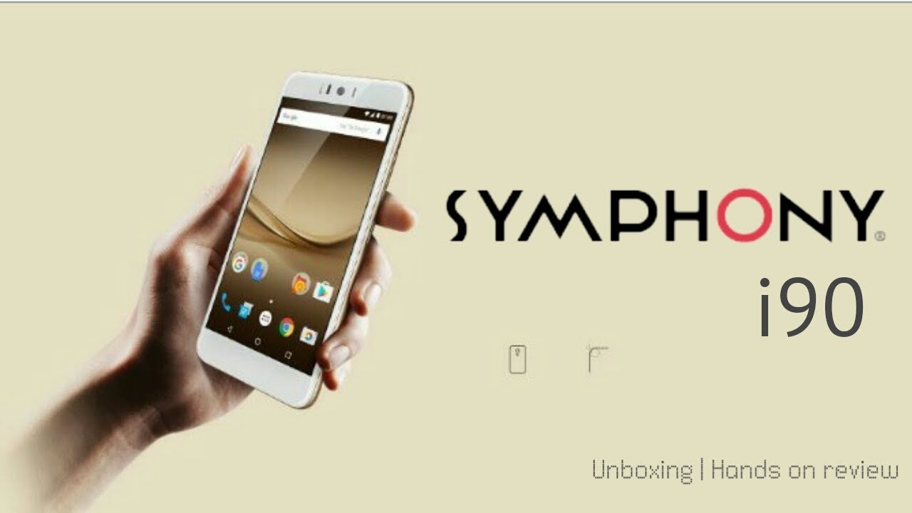 Symphony i90 Unboxing | hands on full review | Tandestar - YouTube