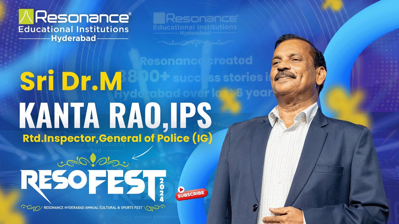 Dr. Kanta Rao’s Inspiring Journey and Speech at ResoFEST 2024 ...