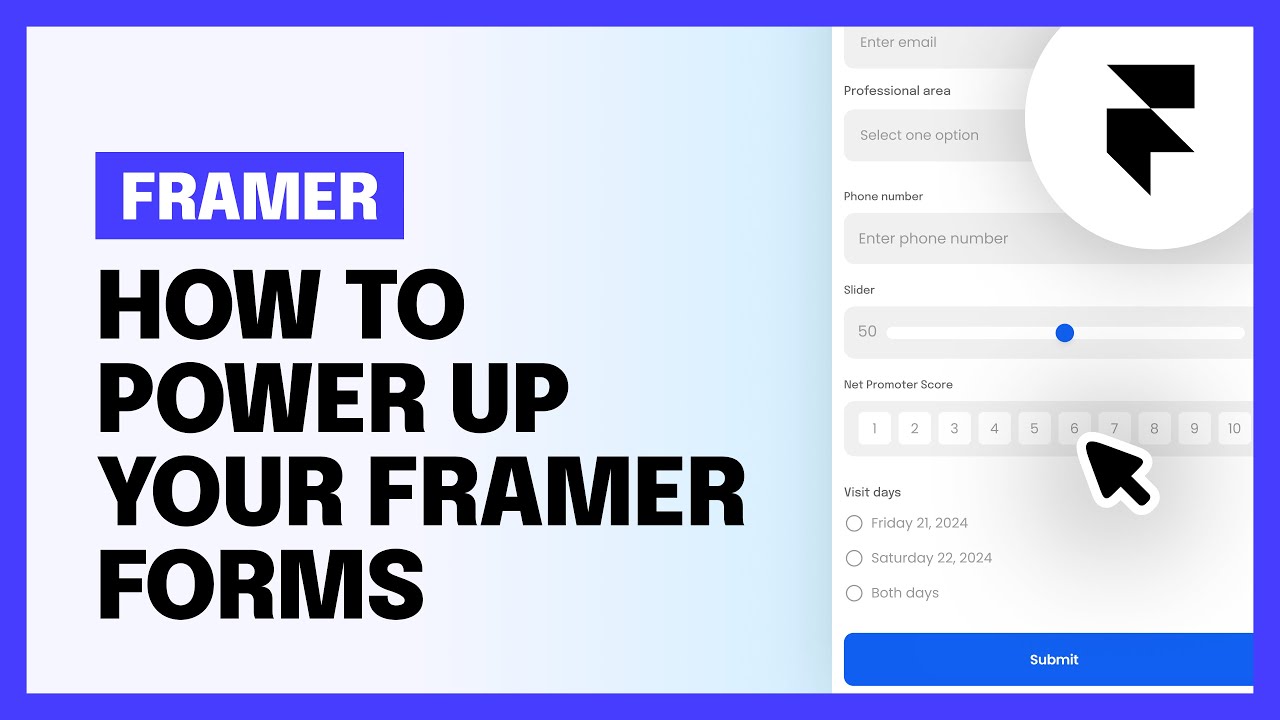 How to power up your Framer Forms - YouTube