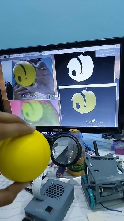 Testing Ball Tracking Robot System Using Opencv Diy Raspberrypicamera Diyprojects Robotics