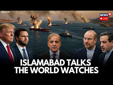 US–Iran Ceasefire Talks in Islamabad LIVE: Strait Of Hormuz Crisis Takes Center Stage | N18G
