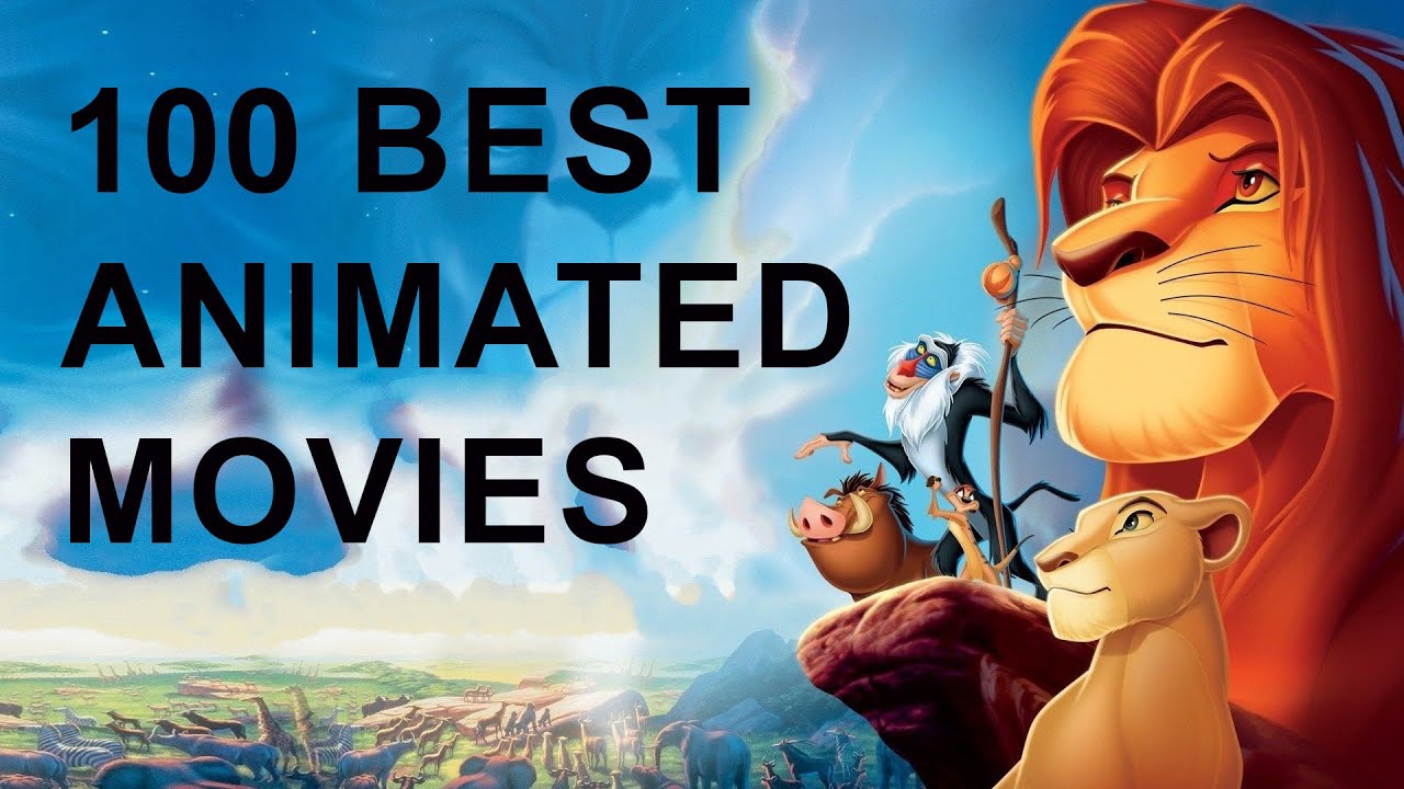 Comparison 100 best animated movies of all time - YouTube