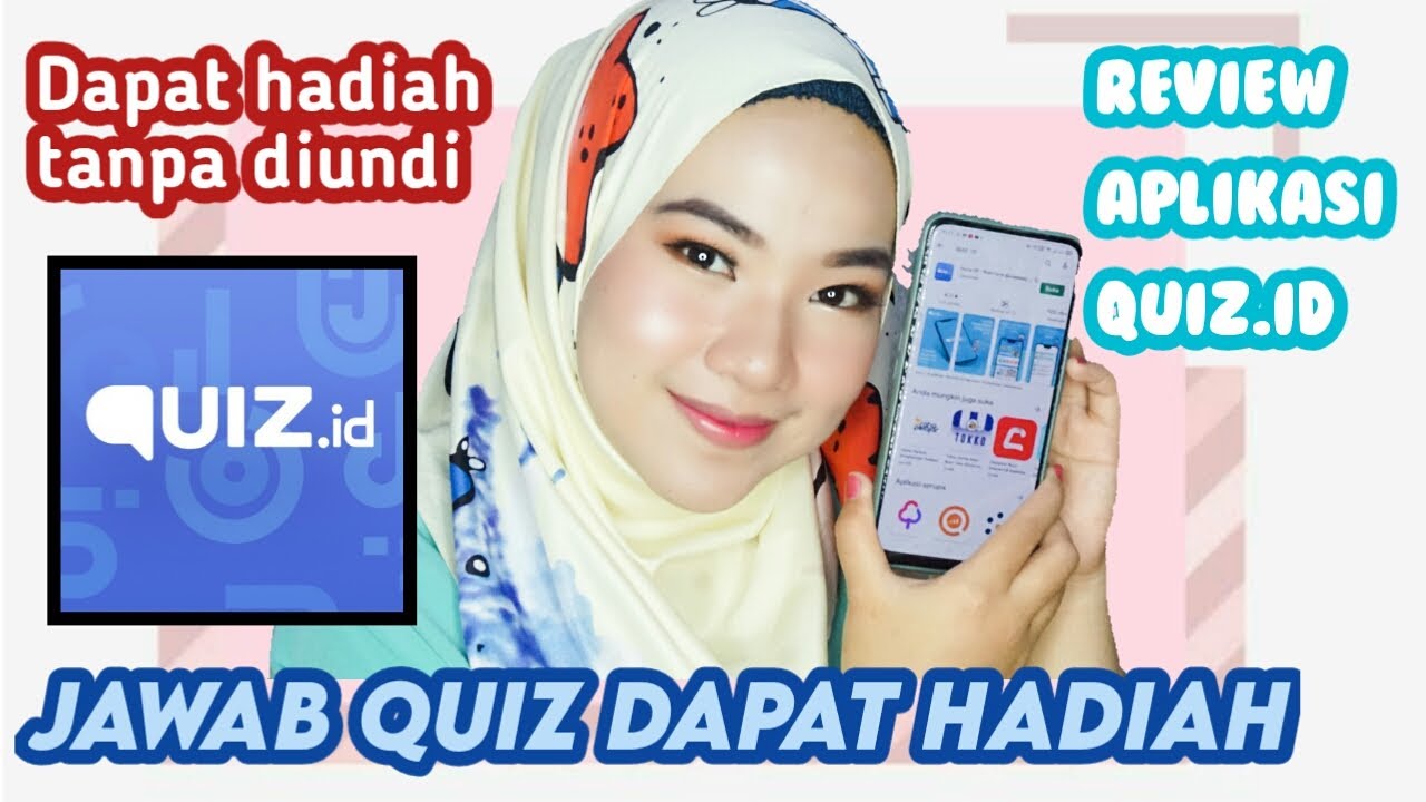 QUIZ.ID - Jawab kuis dapat uang || Review Aplikasi Quiz.id ...