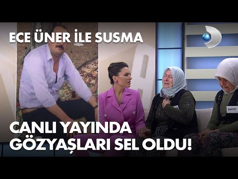 Kayıp Osman Gönk'ün eşini gözyaşlarına boğan şey ne? - Ece Üner ile Susma 26. Bölüm