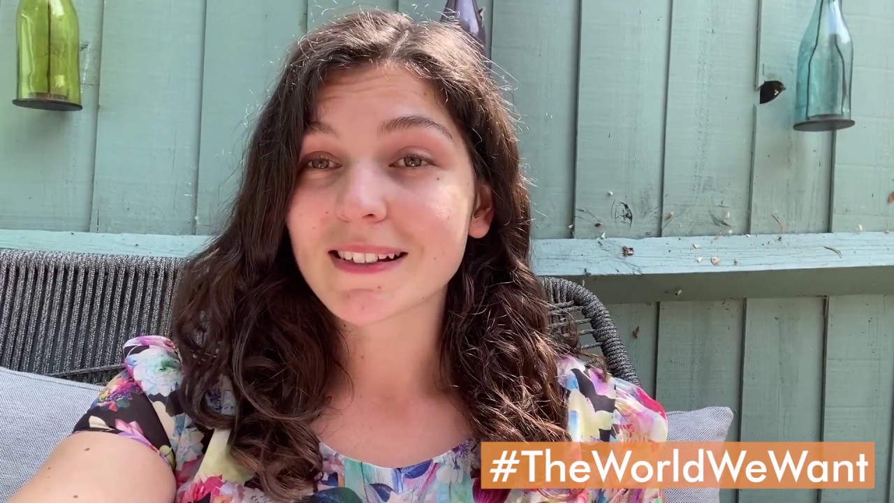 Zoe shares her vision for The World We Want - YouTube