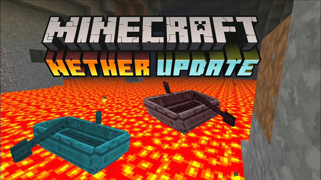 CONFIRMADO! NOVOS MATERIAIS CHEGARÃO PARA O NETHER UPDATE NAS PRÓXIMAS ...
