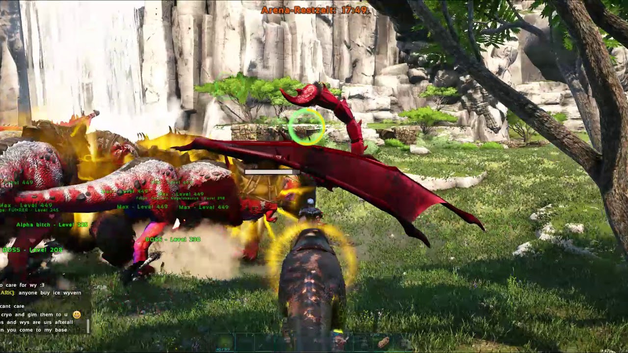 ARK Survival Evolved Valguero Alpha Boss Official PvE - YouTube