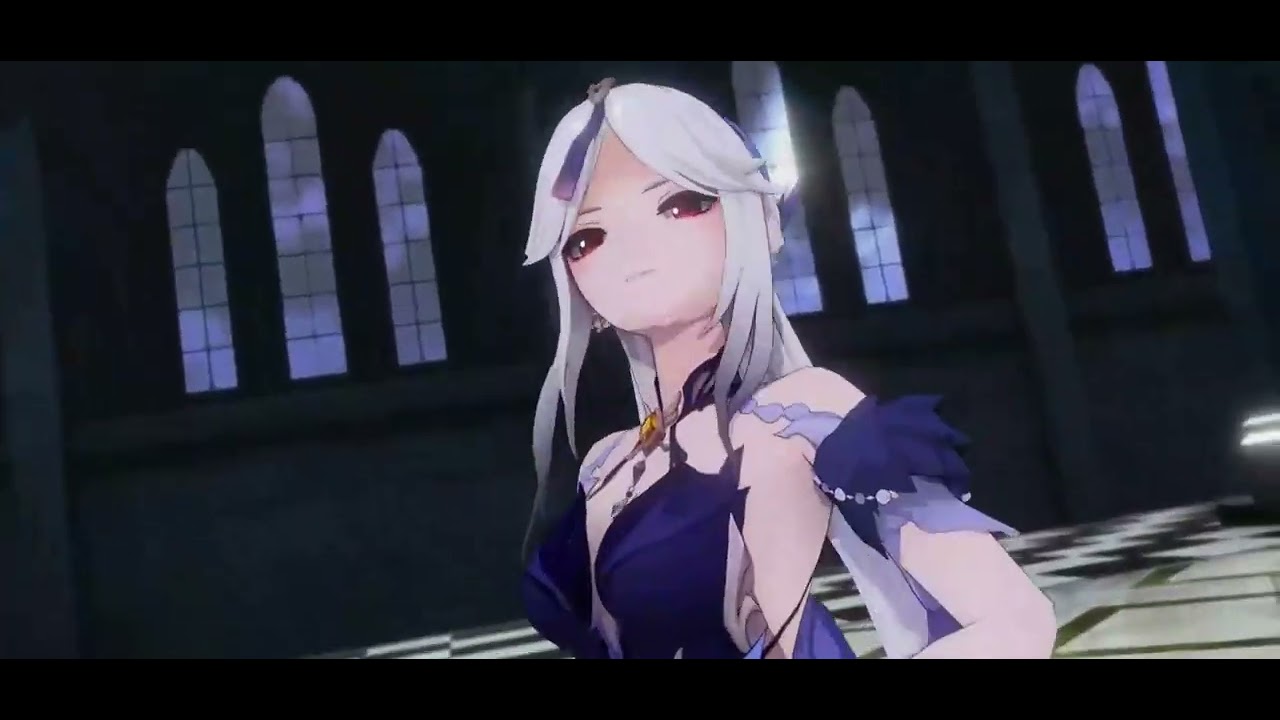 Genshin Impact 原神 mmd 优菈 Eula 申鹤 Shenhe 雷电将军 Raiden Shogun 凝光 Ningguang ...