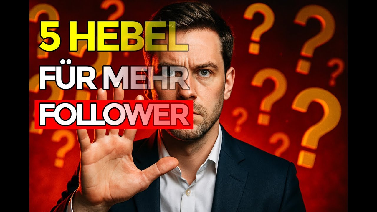 5 SIMPLE Hebel für mehr IG- Follower - YouTube
