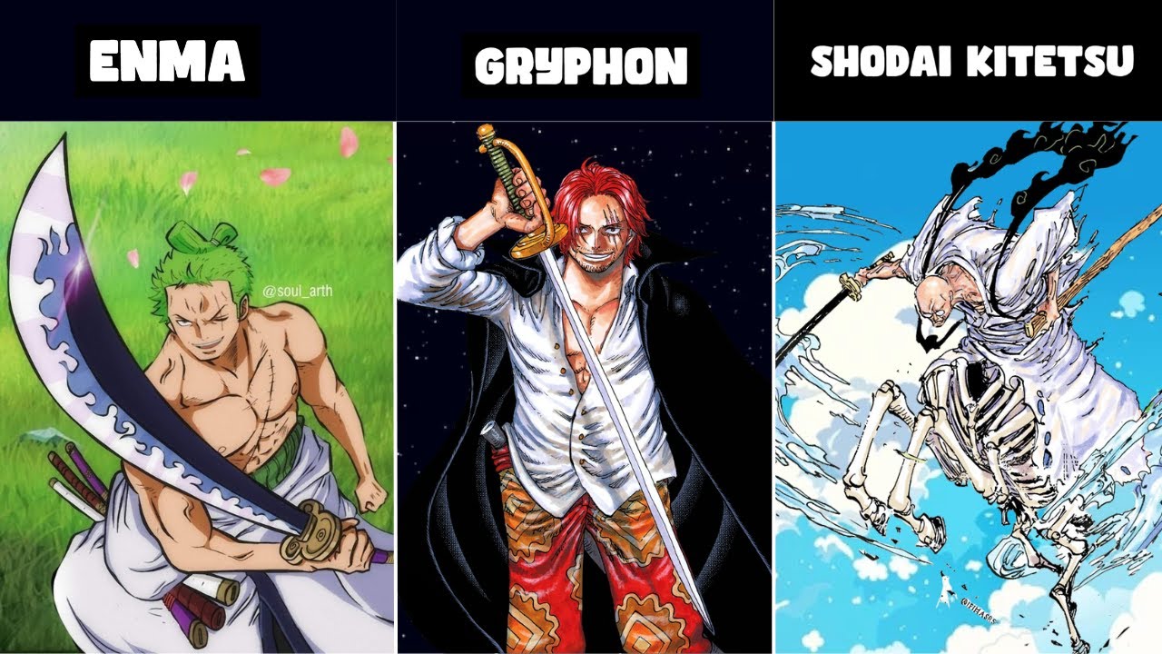 Ranking The Top 15 Strongest Swords In One Piece - YouTube