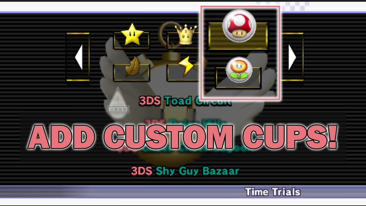 ADD CUSTOM TRACKS & CUPS TO MKWII - YouTube