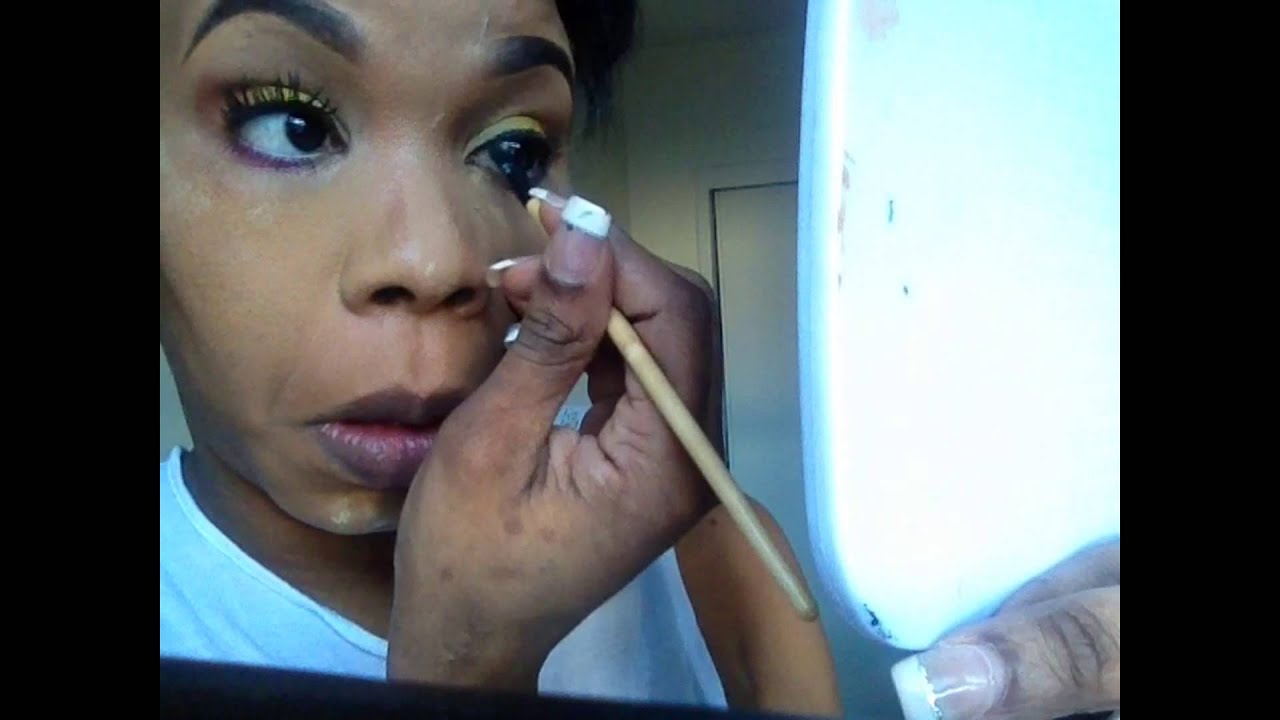 SUNFLOWER MAKEUP TUTORIAL - YouTube