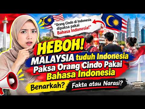 HEBOH! Malaysia Tuduh Indonesia Paksa Orang Cindo Pakai Bahasa Indonesia, Benarkah?