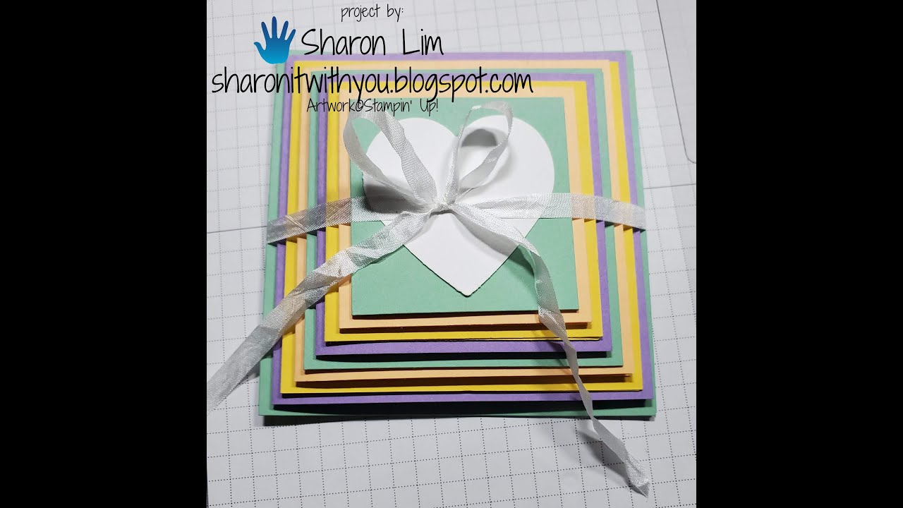 #41 VIDEO Pyramid card video tutorial - YouTube