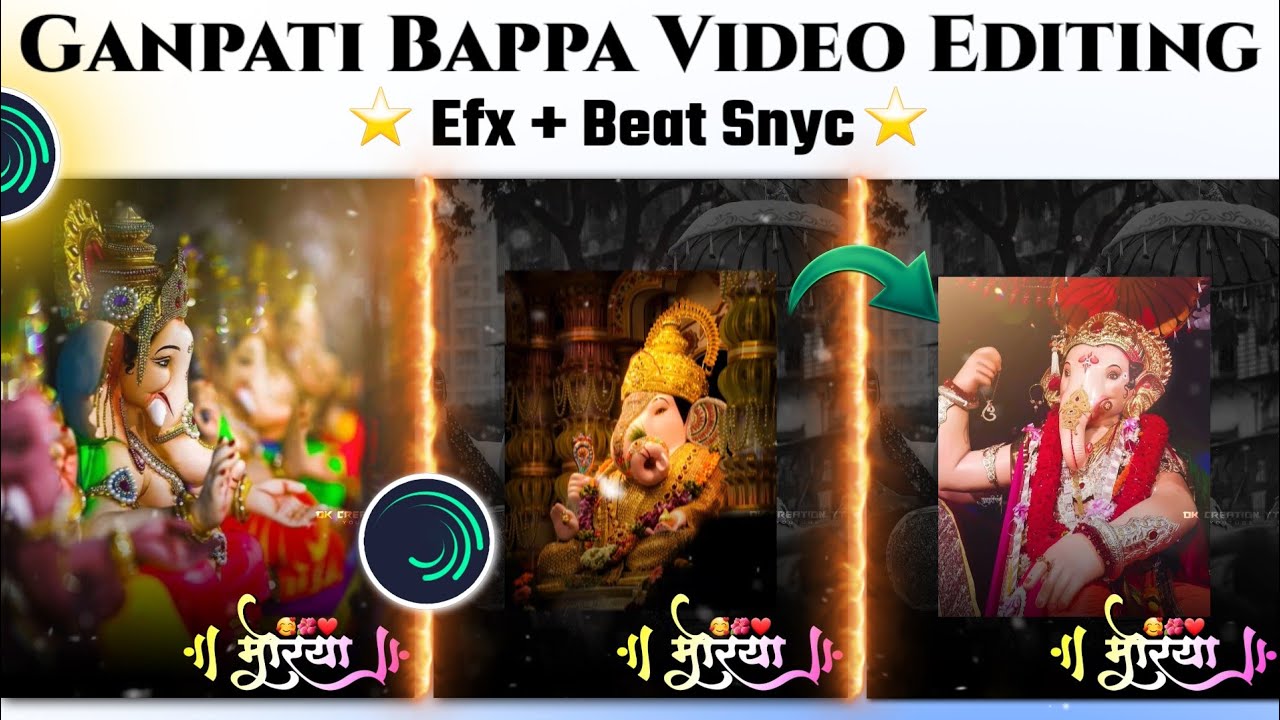 Ganpati Bappa Video Editing In Alight Motion | Alight Motion Ganpati ...