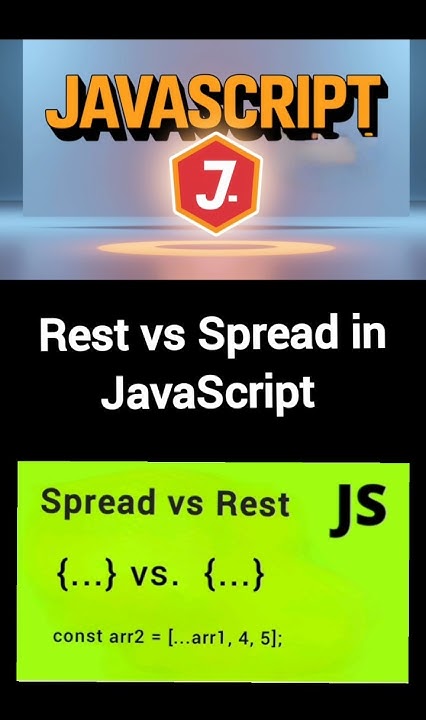 Day 28 | Rest vs Spread Operator in JavaScript | Must-Know JS Trick!#javascript#js#short#shorts# ...
