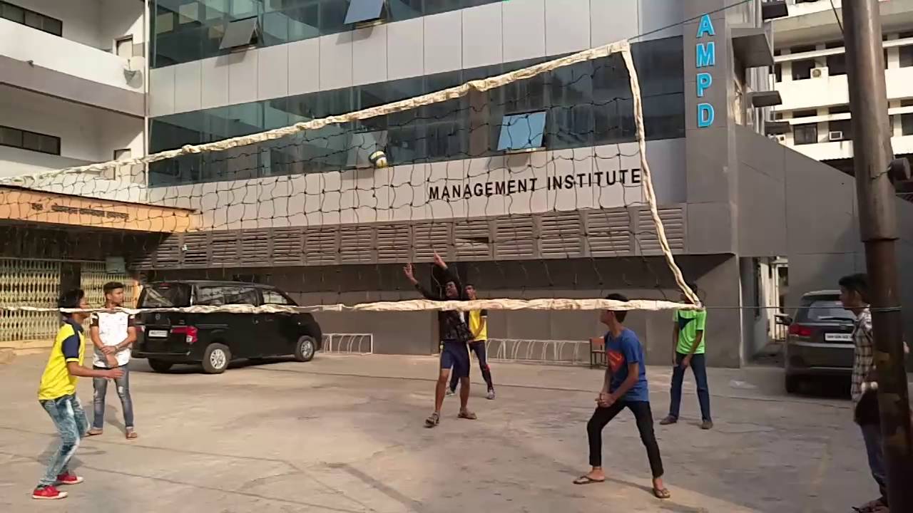 Nkt college - Glimpse of volleyball practice PART-1 - YouTube