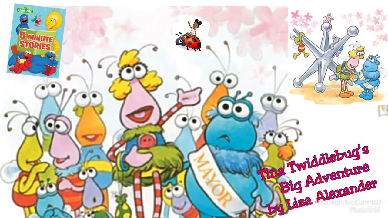 Sesame Street 5-Minute Stories: Tina Twiddlebug's Big Adventure - YouTube