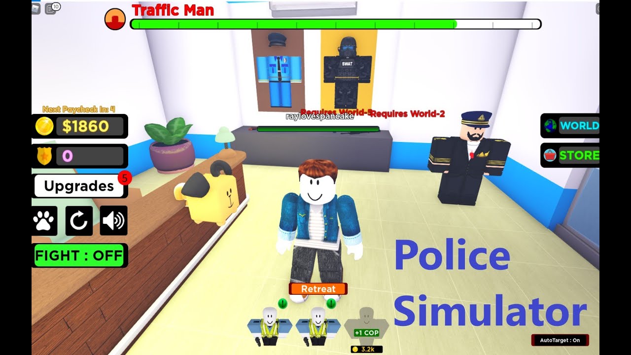 Police Simulator Roblox Game Play - YouTube