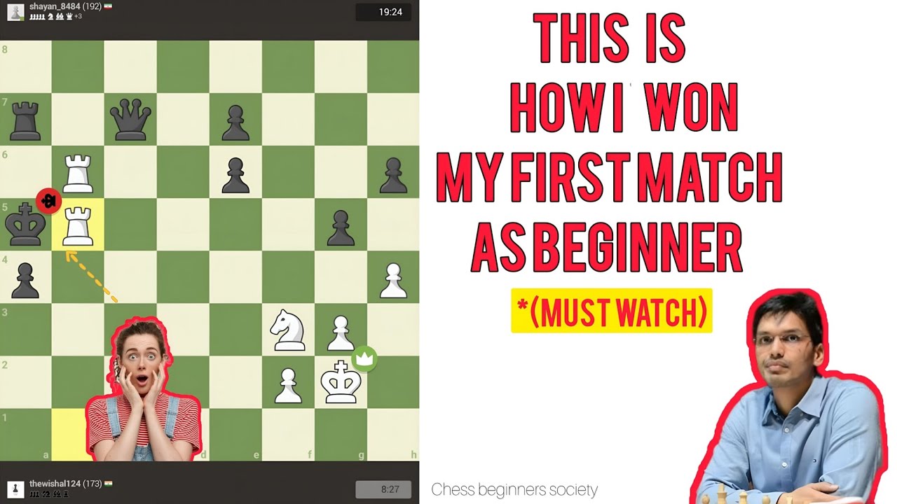 First Step to Chess Success: Winning as a Beginner - YouTube