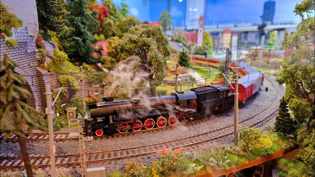 H0 Modelleisenbahn - Dampflok Special mit Sandra und Norbert - YouTube