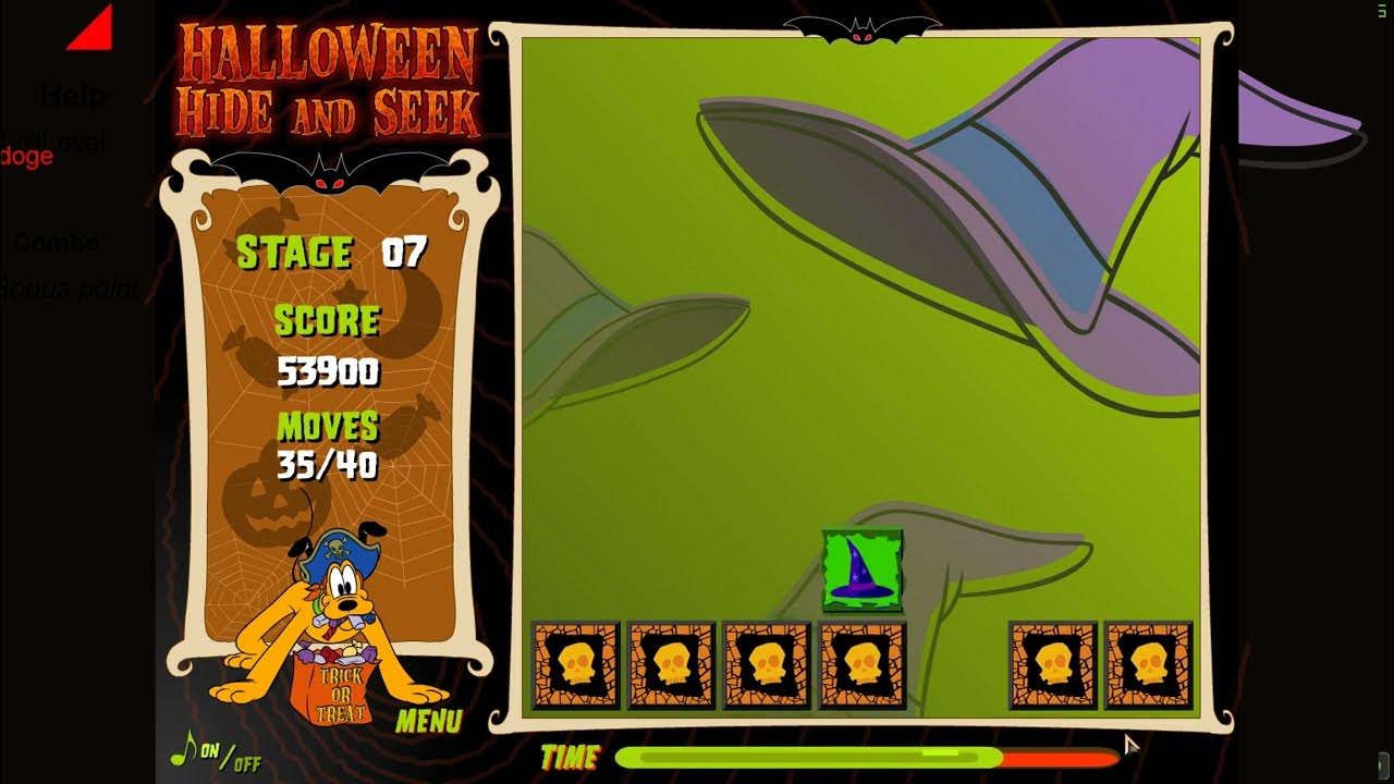 Disney Halloween Hide and Seek (Flash Game) - YouTube
