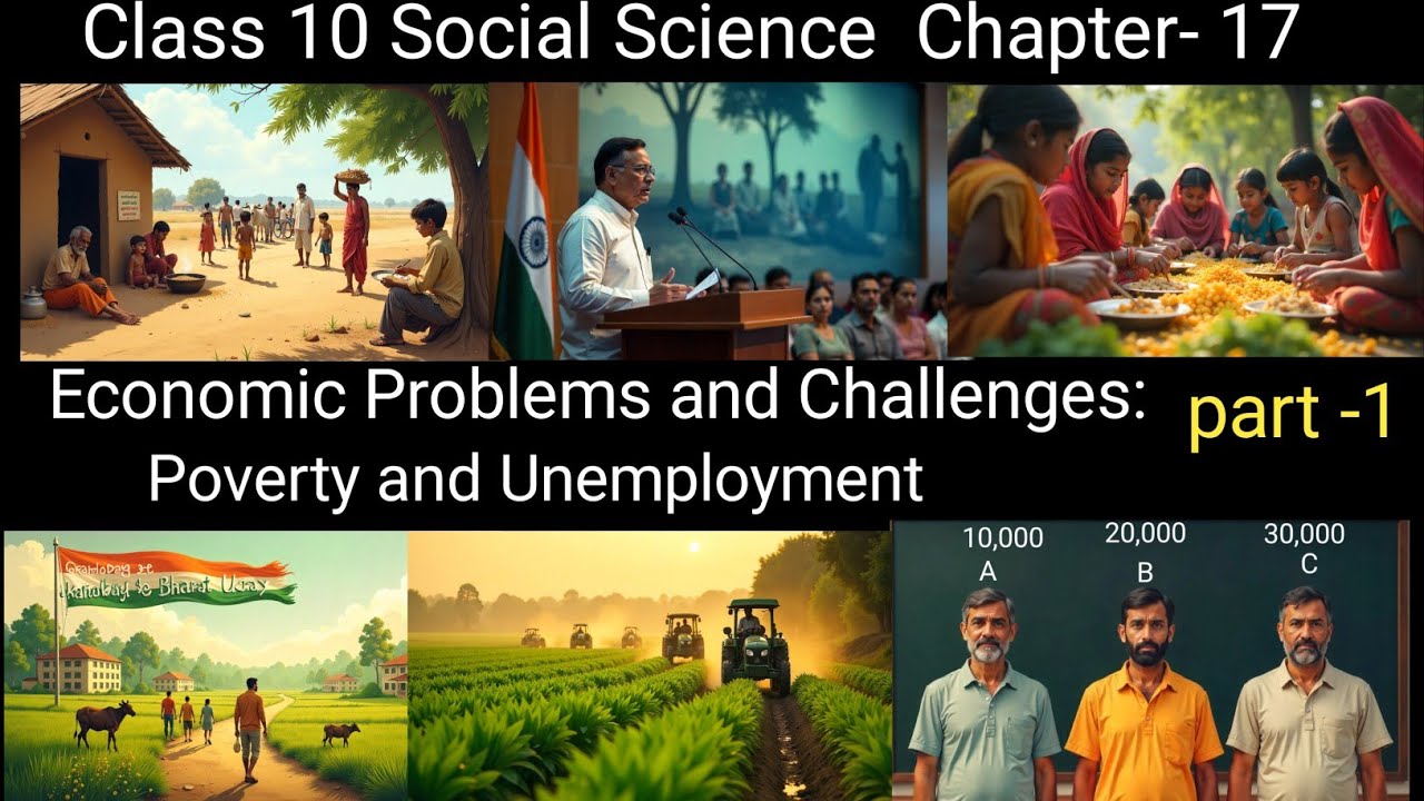 Class 10 Social Science chap- 17/ Economic Problems and Challenges ...