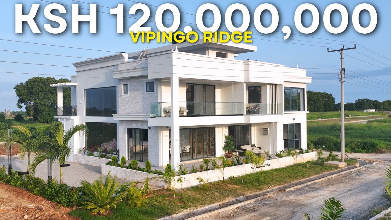 Inside Ksh.120,000,000 5 Bedroom Mansion House Tour in Vipingo Ridge ...