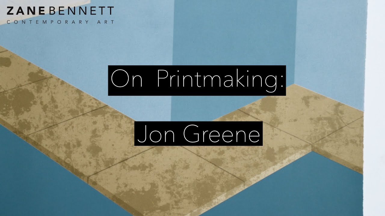 On Printmaking: Jon Greene - YouTube