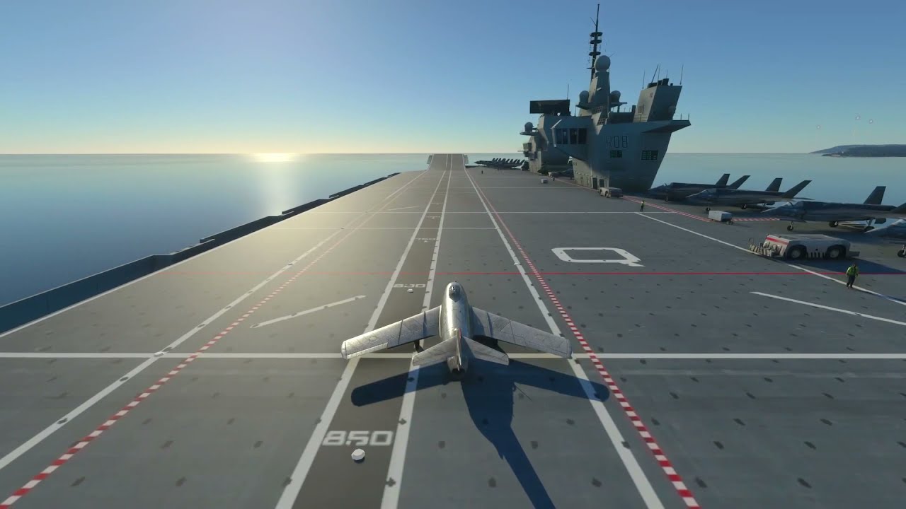 Microsoft Flight Simulator XBOX SERIES X NEW AIRCRAFT CARRIERS - YouTube