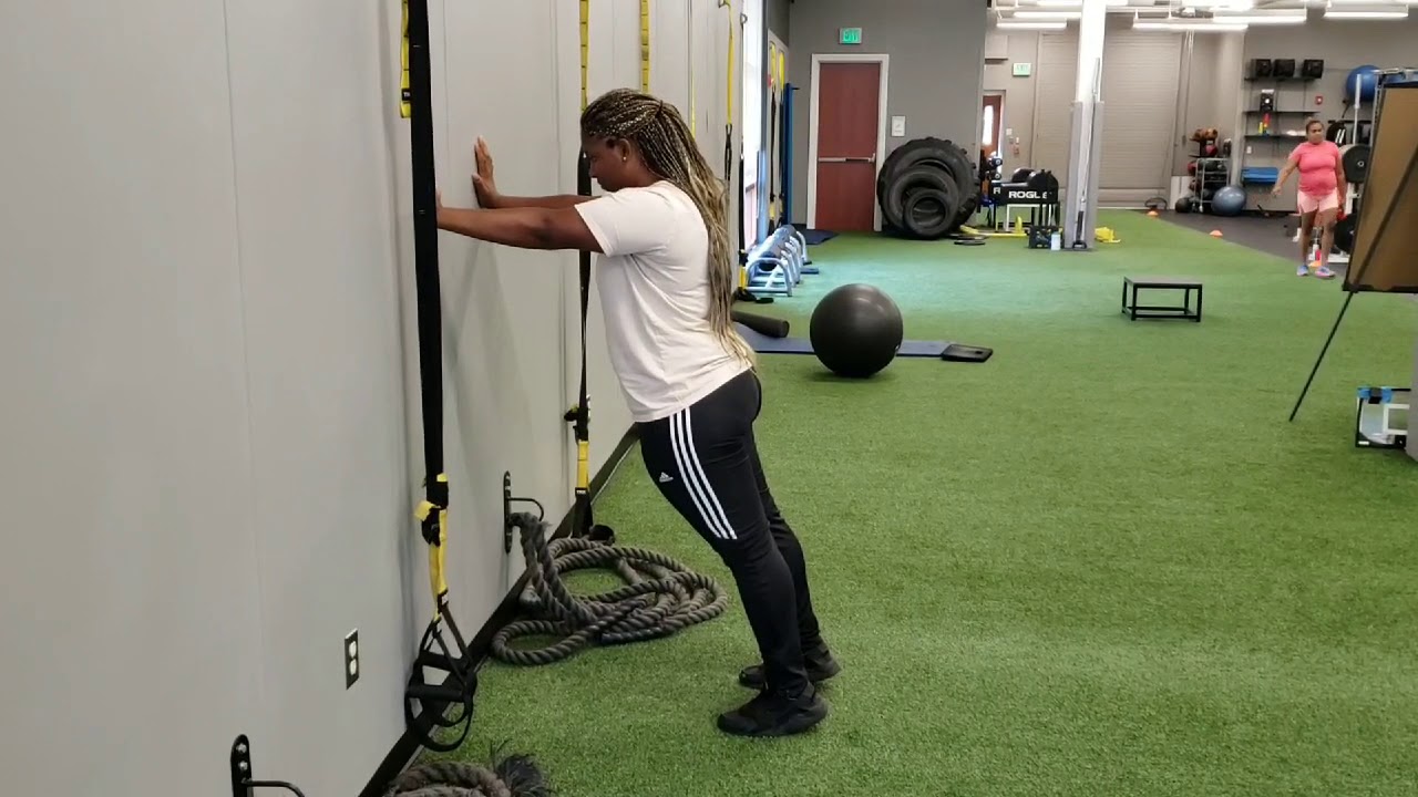 Wall Drill Acceleration Posture Hold - YouTube