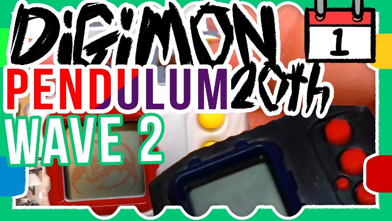 Wave 2 Pendulum Ver.20ths Are Here!! (Digimon Pendulum Ver.20th [Wave 2 ...