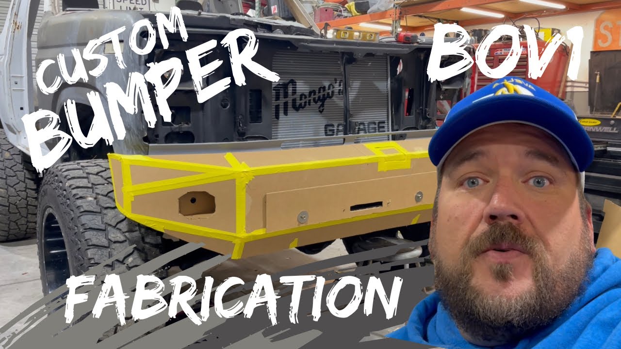 1985 Ford Bronco - BOV1 - Custom Bumper Fabrication - YouTube