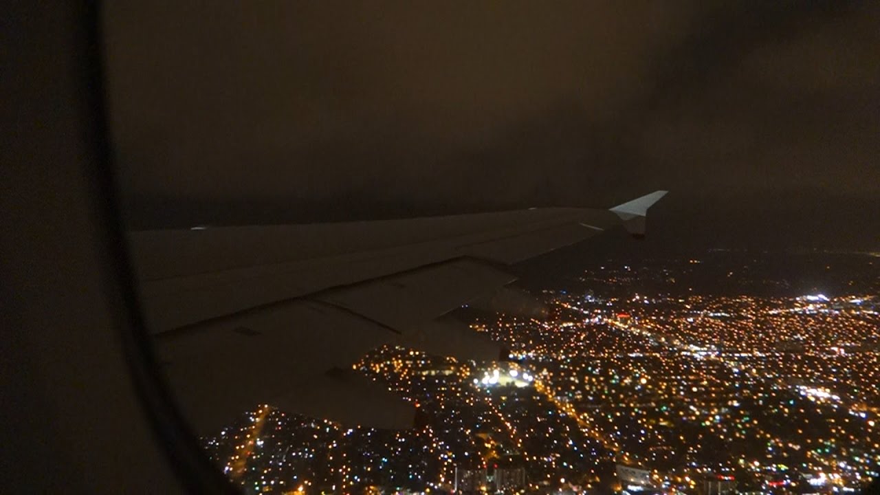 A380 British Airways Miami NIGHT time takeoff runway 09 for London ...
