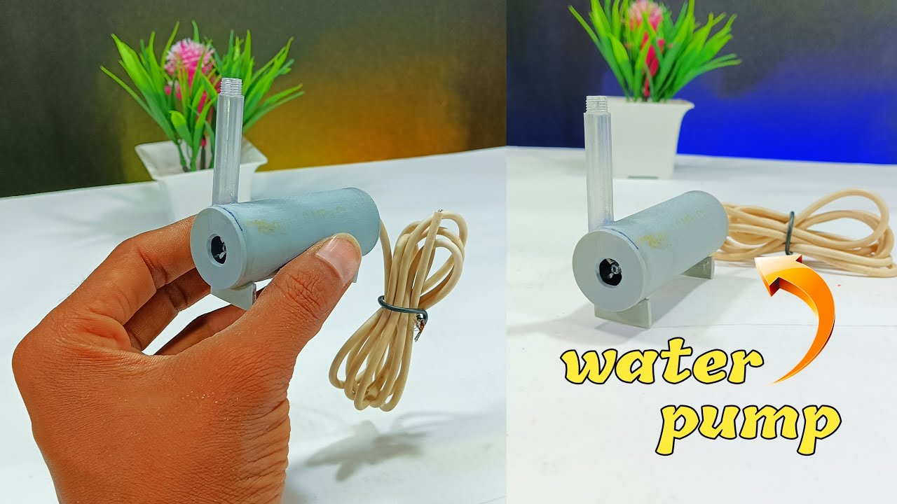 How to make DC 5v water pump | mini water pump - YouTube