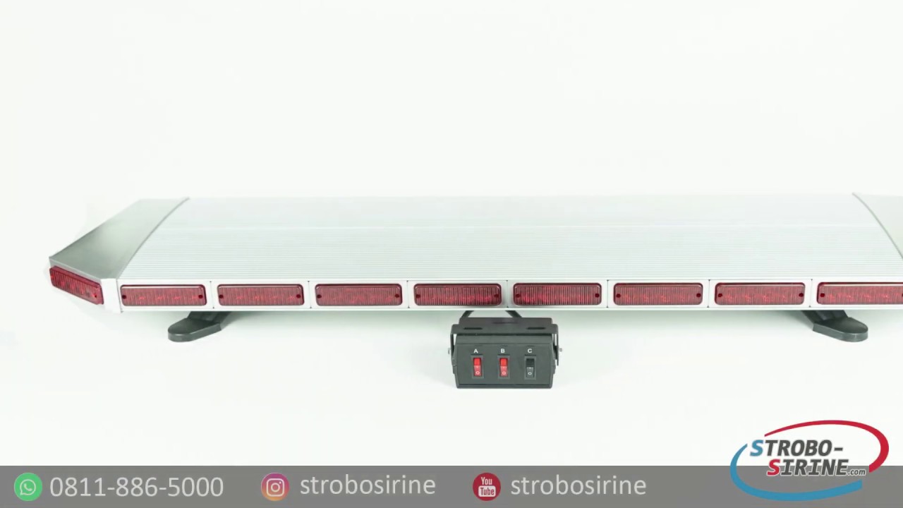 LANDUN TBD-5B905R Lampu Rotator Ambulance - YouTube