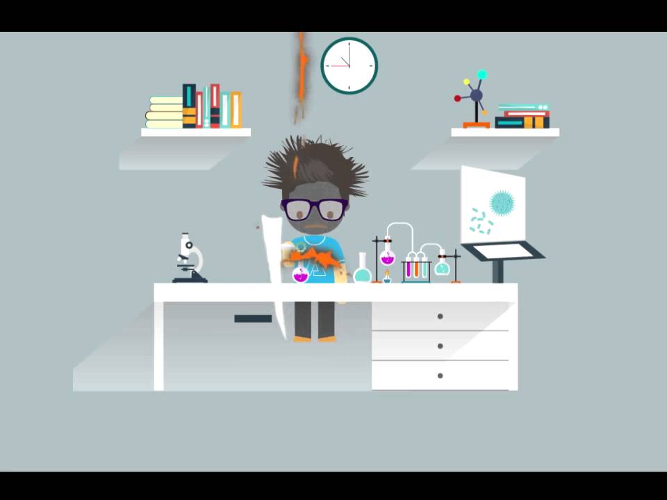 FUNNY 20 sec 2D Character Animation - YouTube