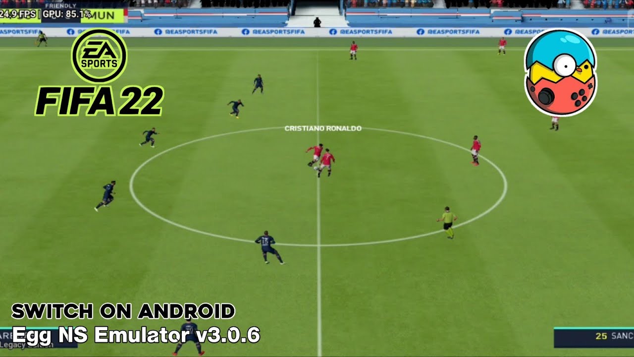 FIFA 22 Legacy Edition (Switch) Android Gameplay | Egg NS Emulator v3.0 ...