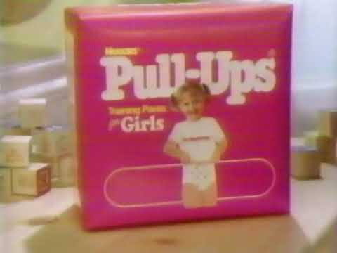 Huggies Pull Ups (1994) Television Commercial - Basketball