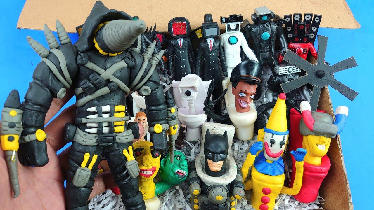 DIY unboxing NEW DRILL MAN ASSASSIN | SKIBIDI TOILET multiverse vs ...