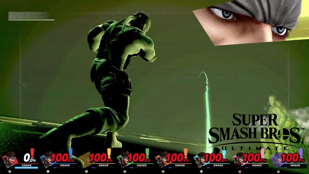 Super Smash Bros Ultimate 8 Player Final Smash Snake! - YouTube