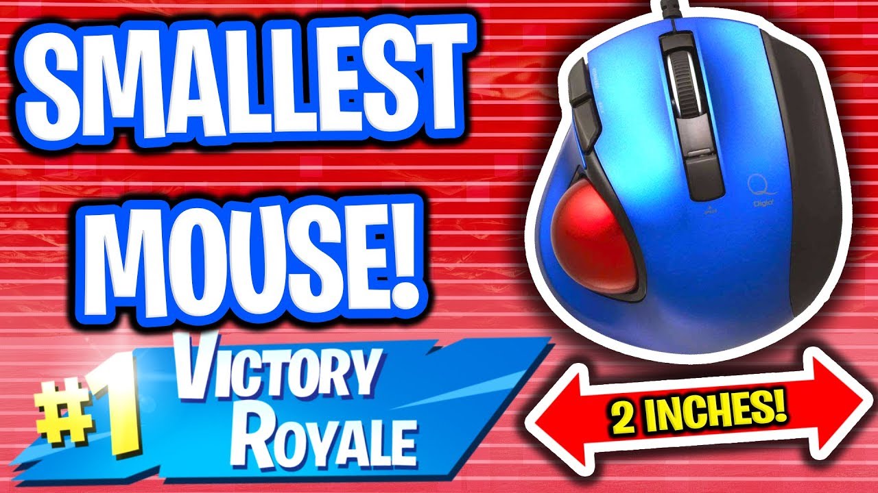 USING WORLD'S SMALLEST MOUSE TO PLAY FORTNITE! (MOUSE CAM) - YouTube