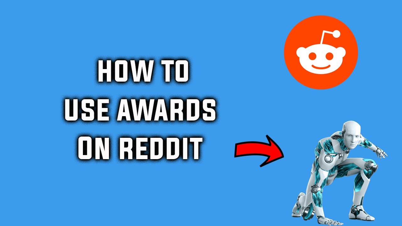 How to Give an Award on Reddit Post or Comment - YouTube