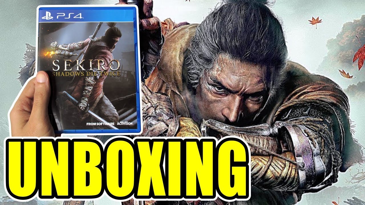 Sekiro: Shadows Die Twice (PS4) Unboxing - YouTube