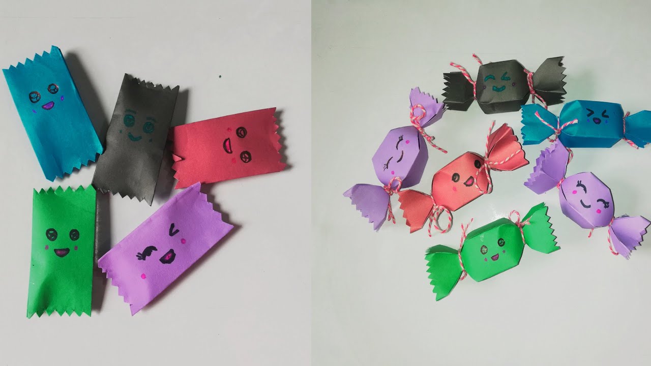 Paper chocolate crafts /diy paper chocolate /chocolate Crafts /gift ...