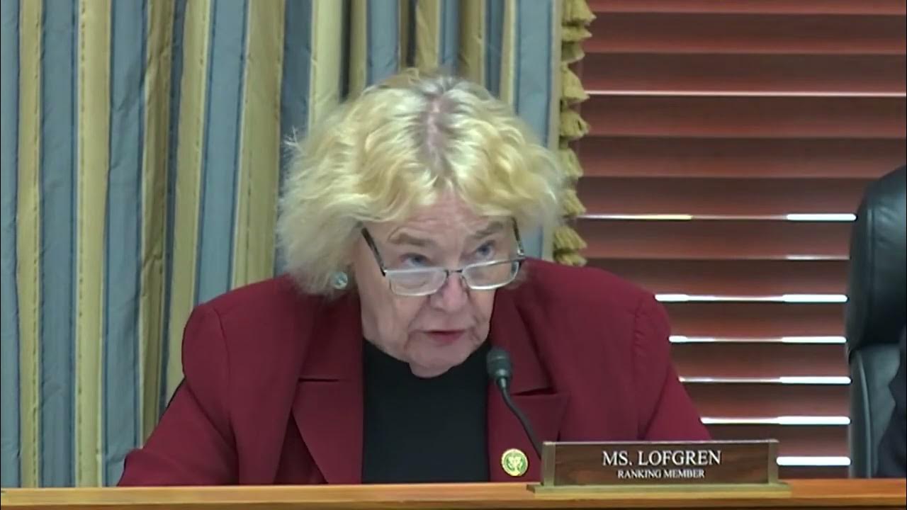 Congresswoman Lofgren speaks on the climate of U.S. fusion - YouTube