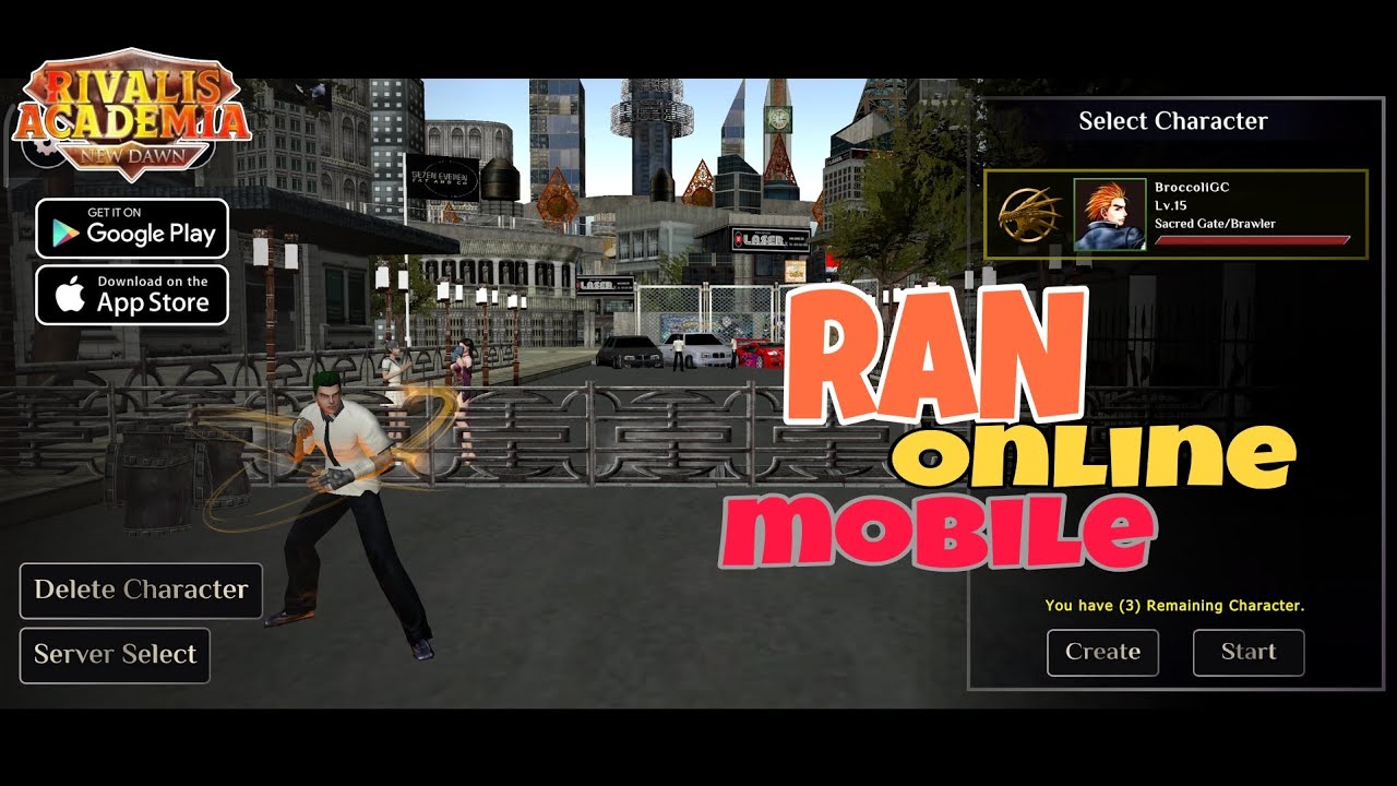 🔴 RAN MOBILE NEW UPDATE version 1.4.6 ( Alpha test ) RIVALIS ACADEMIA ...