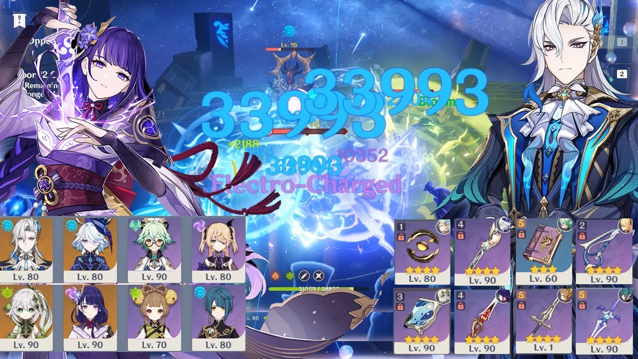 4.2 Abyss - F2P Neuvillette ft. Furina & Raiden Hyperbloom Spiral Abyss ...