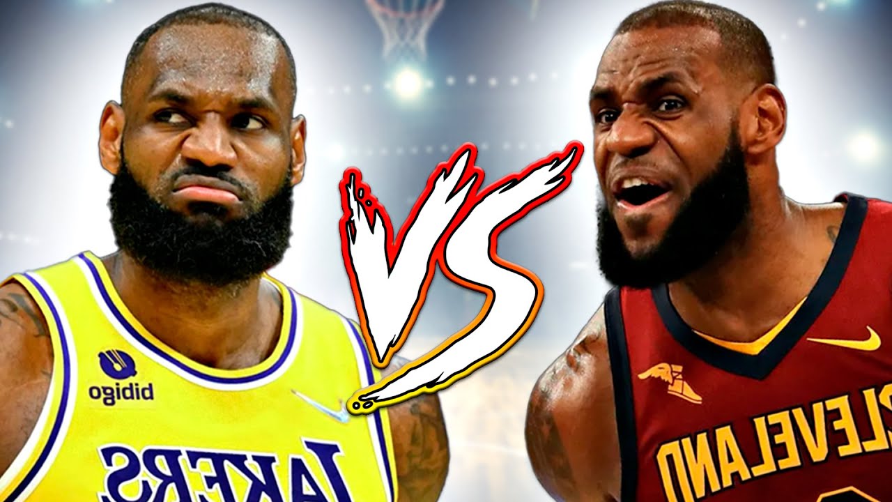 Lebron James in Lakers vs Lebron in Cleveland - YouTube